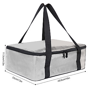 musbus Insulated Casserole Carrier Bag - Casserole Dish Carrier, Hot & Cold Food Carry Bag Potluck Parties, Lasagna Holder Tote for Picnics,Beaches,Traveling or Gifts, Fits 9”x13” Baking Dish