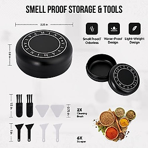 Spice Grinder with Container - Large