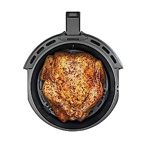 Hamilton Beach Air Fryer Oven 3.7 Quarts, Digital with 6 Presets, Easy to Clean Nonstick Basket, Black (35050)