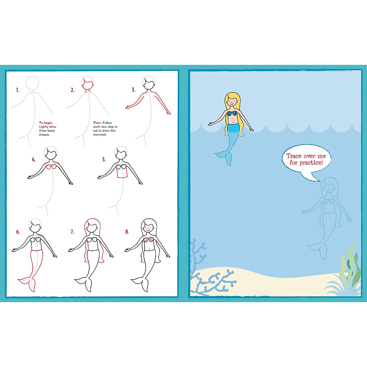 Learn to Draw... Unicorns, Mermaids & More (Easy Step-by-Step Drawing Guide)