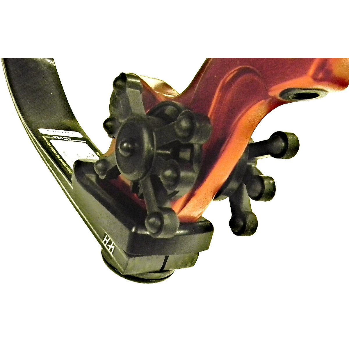 Bowjax Magnum RizrJax Dampeners Black 2 pk.