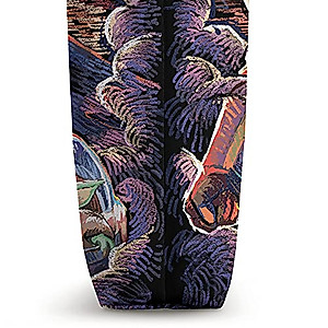 Star Wars: The Mandalorian & The Child Starry Night Style Tote Bag