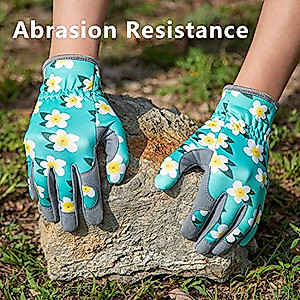 Baidast Garden Gloves for Women, Gardening Gloves for Women Thorn Proof, Gardening Gloves for Digging, Planting,Pruning
