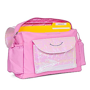 Bixbee Kids Backpack, Unicorn Backpack for Girls & Boys, Water Resistant Backpack with Pockets, Durable Zippers & Easy Carry Design - Perfect Size Children's Bookbag for School and Travel.