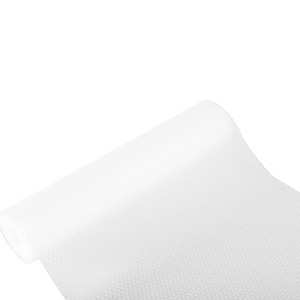 XMSound Thicken Wire Shelf Liner,13.5" x157Inch Heavy Duty Waterproof/Transparent/Raindrop Non-Slip Refrigerator Mats for Metal Shelving, Drawer Liner