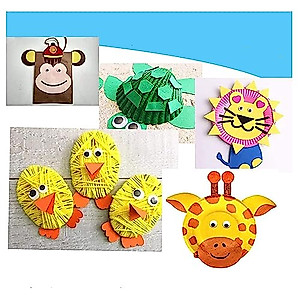 Vivixin Googly Eyes Self Adhesive 300pcs, Black Plastic Wiggle Googly Eyes for Crafts, Wiggle Googly Eyes, Large Googly Eyes Sticker for DIY (12mm)