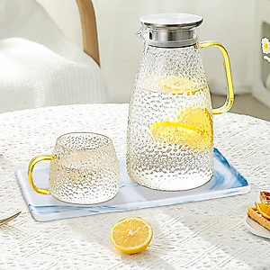 Gute 10" Ceramic Bathroom Tray for Counter, Vanity Sink Tray for Bathroom, Small Rectangle Ceramic Sink Tray, Kitchen Soap Tray, Marble Tray for Kitchen Counter, Blue