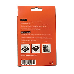 PLATINUM DELUX Special Bundle - CT500MX500SSD1 MX500 500GB 2.5" SSD + AAAwave Aluminum HDD/SSD Mounting Kit