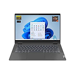 2022 New Flagship Lenovo Premium Flex 14 Convertible Laptop: 14" FHD IPS Touchscreen, Dynamic 8-Core AMD Ryzen 7 5700U, 16GB RAM, 1TB SSD, WiFi-6, HDMI, USB-C, Backlit-KYB, FP-Reader, Win11, T.F