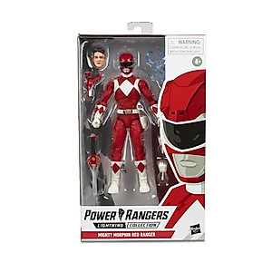 Power Rangers E7755 Lightning Collection 6" Mighty Morphin Red Ranger Collectible Action Figure Toy with Accessories