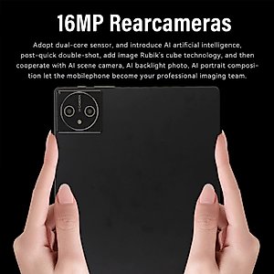 2 in 1 Tablet, 10.1 Inch Tablet with Keyboard, 8GB RAM 256GB ROM, Octa Core Processor, 16MP Camera, 5G WiFi, FHD Tablet for Android 12 (US Plug)
