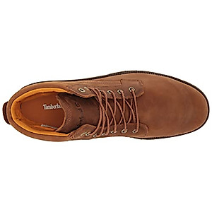 Timberland Men's Redwood Falls Waterproof Boots, Rust Full Grain, 10