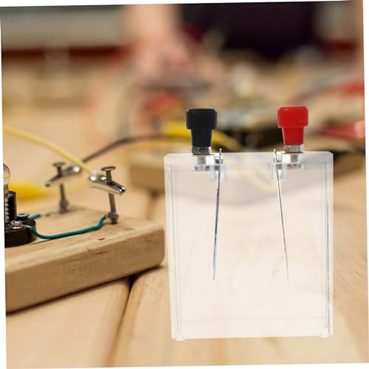 FUNOMOCYA 3 Sets Zinc Strip for Battery Experiment Zinc Alloy Copper Strip for Battery Experiment Abs Battery Rubber Science Kit Copper