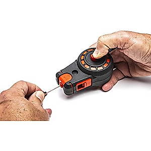 Crescent Lufkin 50' Compact Chalk Reel with Blue Chalk, CL50