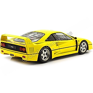 KK Scale KKDC180692 - Ferrar. F40 Yellow 1987 - Scale 1/18 - Collectible Model
