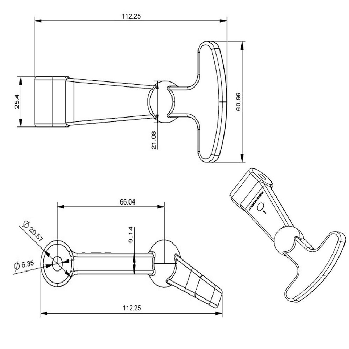 EWONICE Cooler Replacement Lid Latches Fits Yeti RTIC Hard Coolers and Other Related Coolers T-Latch (2 - Pack)