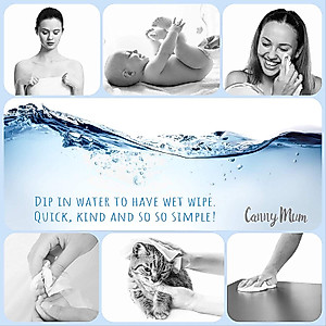 Real Nappy Bamboo Disposable Liners, 200 Count, Unisex