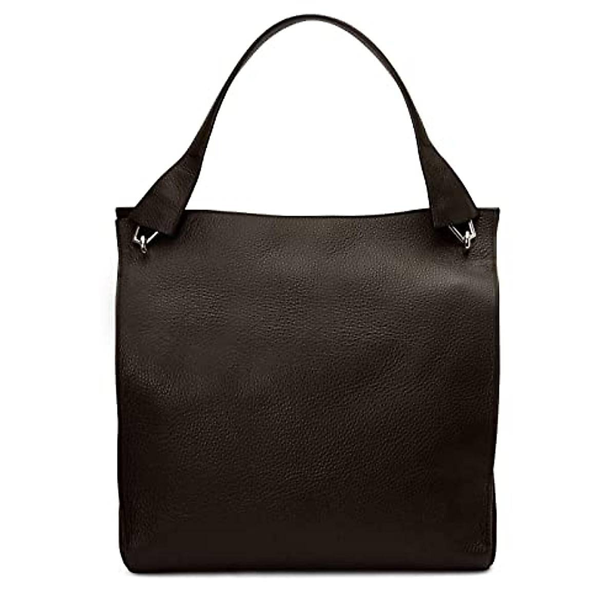 Aquatalia Park Mixed Tote Handbags Two leather handles, Zipper closure, Leather, Microfiber interior