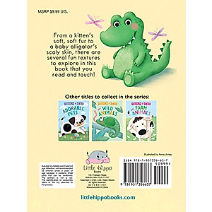 Baby Animals: A Touch and Feel Book - Children's Board Book - Educational