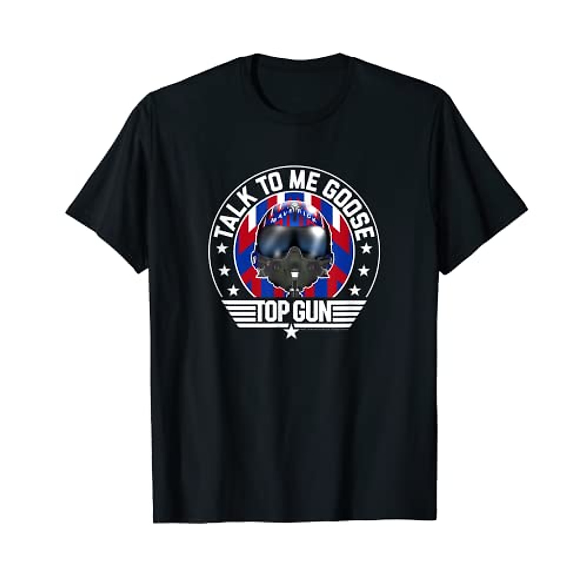 Top Gun Talk To Me Goose Maverick Helmet T-Shirt