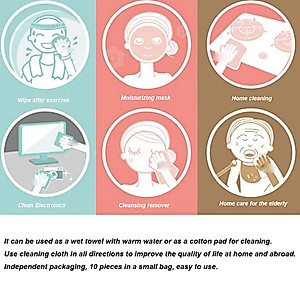 Serlife Baby Teeth Soft Gauze Infant Finger Clean Oral Toothbrush 120Pcs Infant Mouth Cleaner for 0-36 Months