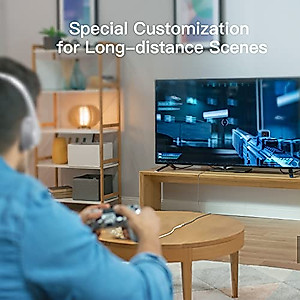 MORELECS Aux Cord, 3.5mm Audio Cable Nylon Braided Aux Cable (4FT,Hi-Fi Sound), 3.5mm Male to Male AUX Cord for Car, Headphones, Home Stereos, Speaker, iPhone, iPad, iPod, Echo & More