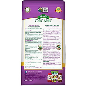 Espoma Organic Azalea-Tone 4-3-4 Natural & Organic Fertilizer and Plant Food for All Flowering Evergreen Shrubs. 4 lb. Bag. Use for Planting & Feeding to Promote Growth & Blooming - Pack of 2