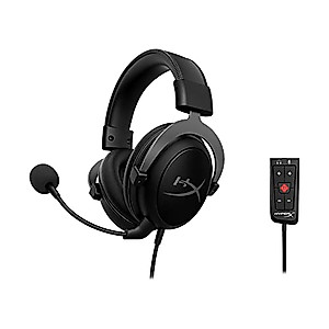 HyperX Cloud II Gaming Headset - 7.1 Surround Sound - Memory Foam Ear Pads - Durable Aluminum Frame - Works with PC, PS4, PS4 PRO, Xbox One, Xbox One S - Gun Metal (KHX-HSCP-GM)