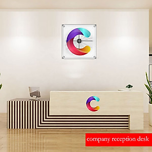 Missyou 3D Hologram Fan Cover ,Hologram Fan Protective Cover for Collectibles Assemble Clear Acrylic Box Alternative Glass Case (Suitable for 27.5" and below (H 26.7"*W 7.8*L 26.7"))