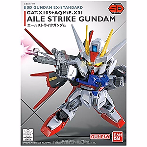 SD Gundam EX-Standard Aile Strike Gundam Plastic Model