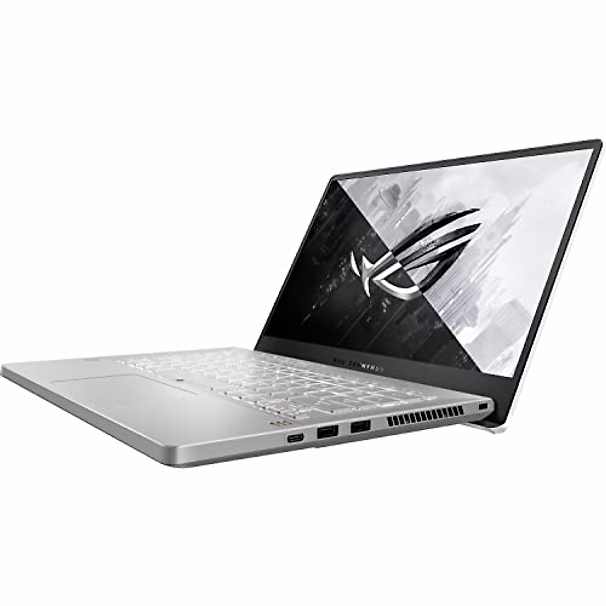 ASUS ROG Zephyrus 3060 Gaming Laptop, 14" FHD 144Hz, AMD Ryzen 7 5800HS Octa-Core up to 4.4GHz, GeForce RTX 3060, 24GB RAM, 1TB PCIe SSD, USB-C, WiFi 6, SPS HDMI Cable, Win 11 Home, Moonlight White