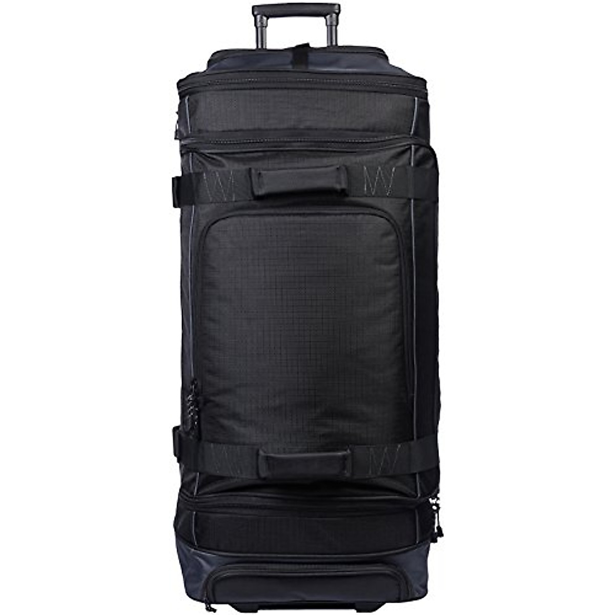 Amazon Basics Ripstop Wheeled Duffel, 35", Black