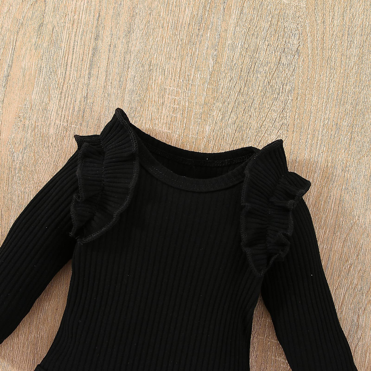 VINUOKER Preemie Newborn Baby Girls Outfits set long Sleeve Cotton Pants Sets Infant Fall Winter Clothes