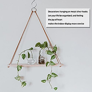 OALEN 20 Drop Ceiling Hooks for Classrooms & Offices, White Heavy Duty Ceiling Hooks for Hanging Plants & Decorations, Metal T-Bar Hooks for Suspended Drop Ceiling Tiles…