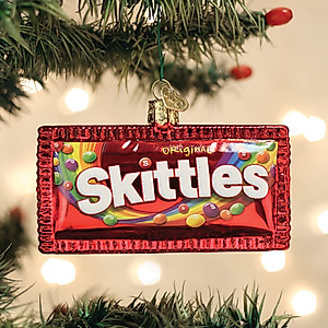 Old World Christmas Skittles Glass Blown Ornament for Christmas Tree