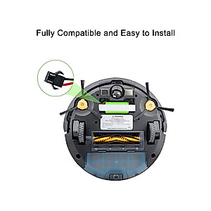 NASTIMA 14.4V 3000mAh Replacement Battery Compatible with Tesvor X500, Ecovacs N79 N79S and Eufy Robovac 11 11S MAX 15C MAX 20C 30C MAX G10 G20 G30