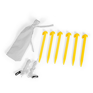 ONIVA - a Picnic Time brand Brolly Beach Umbrella Tent, (Navy Blue & White Stripe),One Size