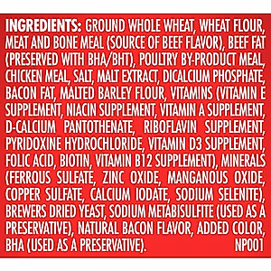 Milk-Bone Mini's Flavor Snacks Dog Treats, 2.5 Ounce (Pack of 20), Perfect for Walks, Travel Size, Party Favor