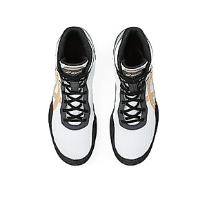 ASICS Men's Matflex 7 Shoes, 9, White/Champagne