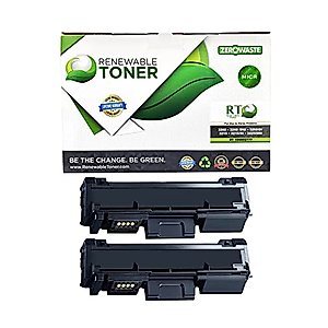 Renewable Toner Compatible MICR Toner Cartridge Replacement for Xerox 106R02775 106R02777 Phaser 3260 WorkCentre 3215 3225 (Pack of 2)
