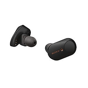 Sony WF1000XM3 Noise Canceling True Wireless Earbuds - Black (Certified Refurbished)