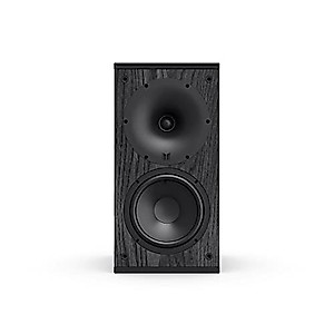 Monolith Encore B6 Bookshelf Speaker (Each) 6.5 Inch Powerful Woofer, 25mm Silk Dome Tweeter, Immersive Room Filling Sound, MDF Cabinet with Internal Bracing, Black