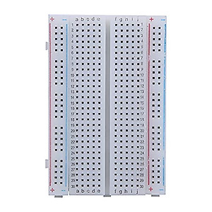 Ufolet Solderless Breadboard, Reusable Breadboard, 400 Holes Circuit Board Breadboard Kit for Electronic Circuit Assembly Electronic Circuit