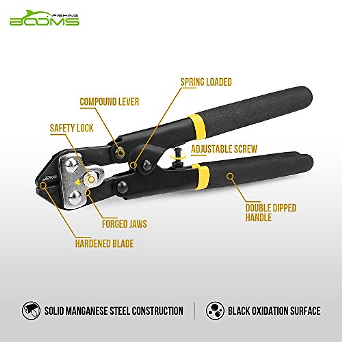 Booms Fishing WC3 8.5 inches Hook and Wire Cutter