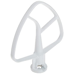 KitchenAid K45B Coated Flat Beater, White, 4.5 Qt