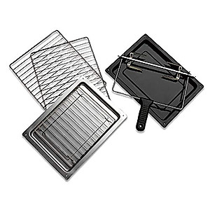 Hamilton Beach Countertop Convection Oven with Rotisserie, Bake Pans & Broiler Rack, Extra-Large Capacity, Black (31105D)