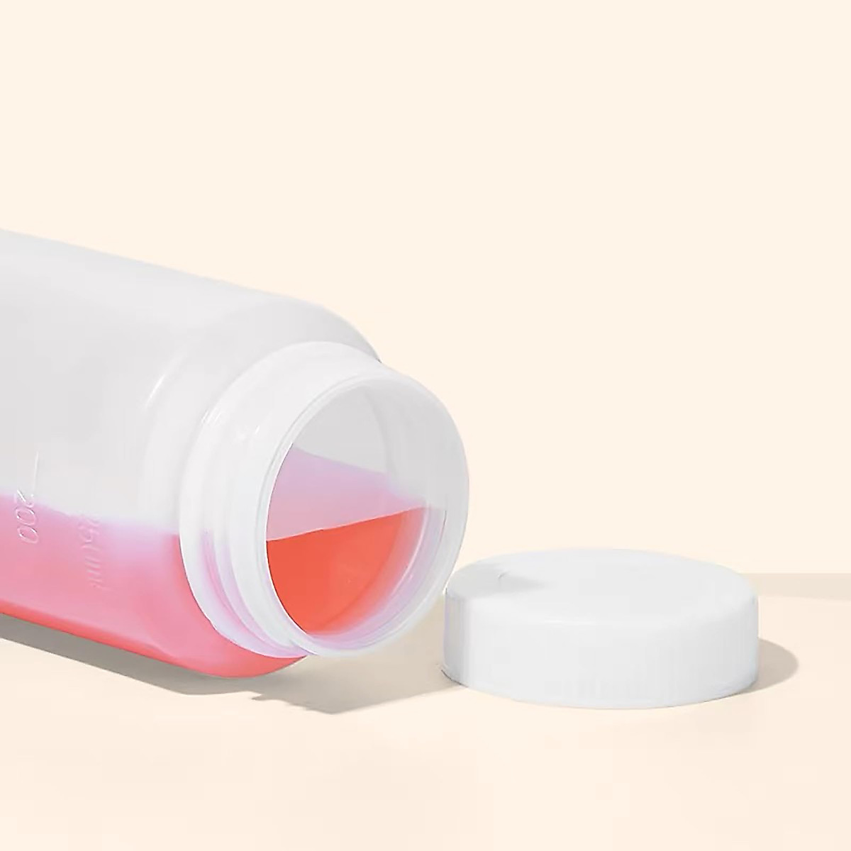 LEPEVNEY 1000ml/34oz Plastic Bottles Lab Chemical Reagent Bottle - Wide Mouth, Secure Sample Sealing, Liquid Storage Container 2 Pcs