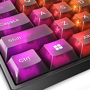 Lenovo Legion K510 Mini Pro Wired Mechanical Gaming Keyboard - 75% Compact Design, RGB Illumination, Hot-Swappable Mechanical Switches, Programable Keys