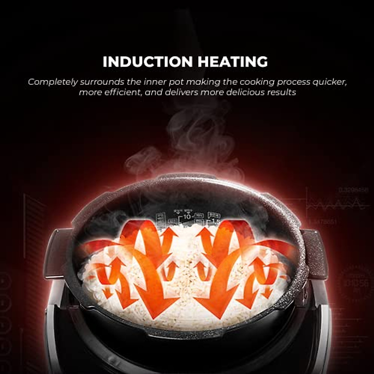 CUCKOO CRP-JHSR0609F | 6-Cup (Uncooked) Induction Heating Pressure Rice Cooker | 13 Menu Options, Auto-Clean, Voice Guide, Made in Korea | Copper