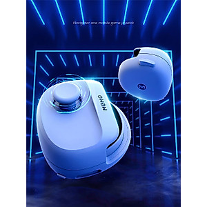 PUOX Mobile Game Controller Joystick, Call of Duty Mobile Game, Bluetooth Connection, Plug and Play, Single Joystick and Single Button Design, Suitable for Mobile Phone, Tablet Gamepad